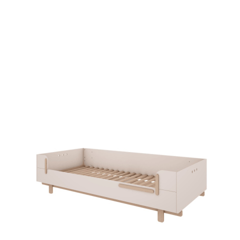 BASIC łóżko 90 x 200 cm biały - Wood Luck Design - MonkeyMachine.pl